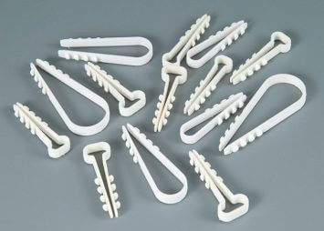Clips for wires and cables: sizes, types, photos